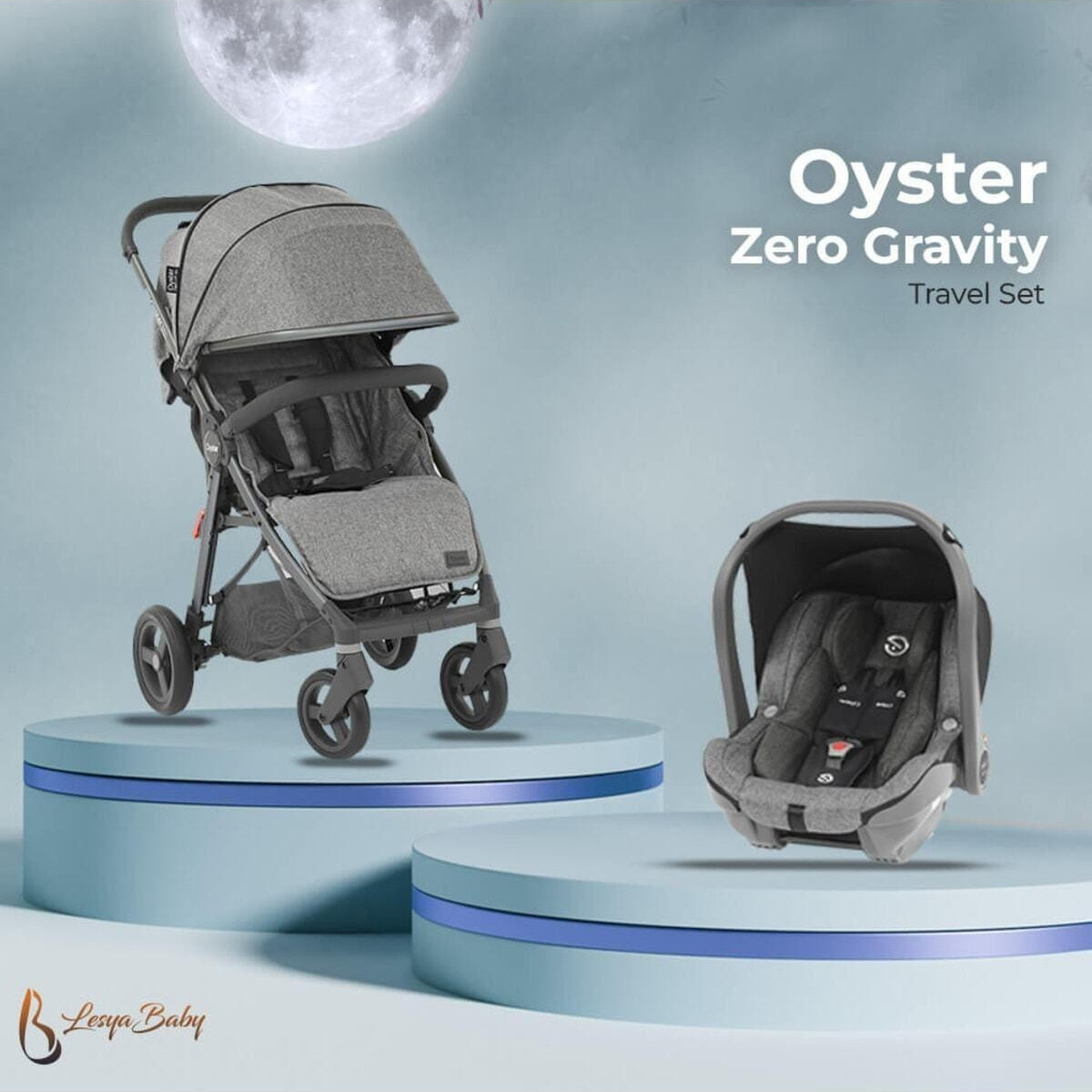 Oyster Zero Gravity Travel Set Mercury Bebek Arabası - idefix