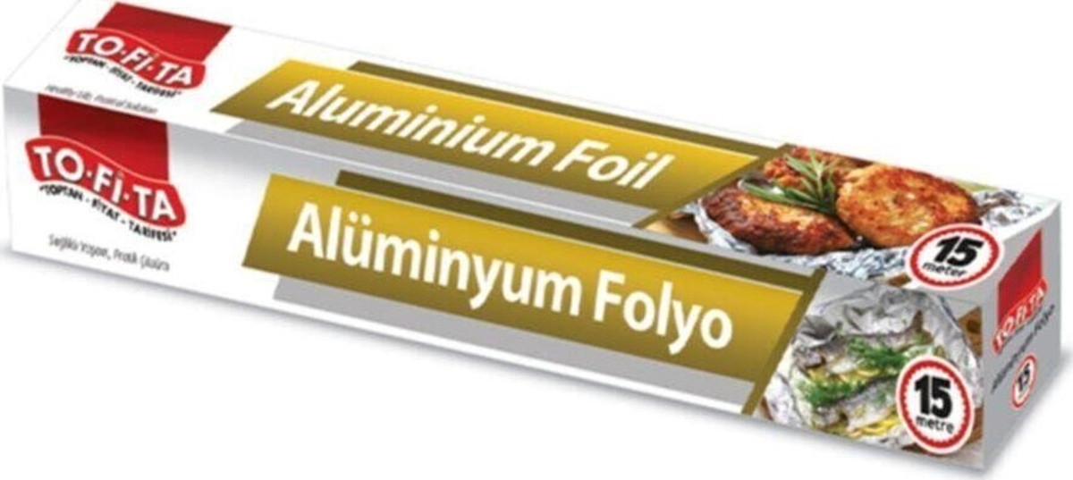 Tofita Alüminyum Folyo 15 Metre - idefix