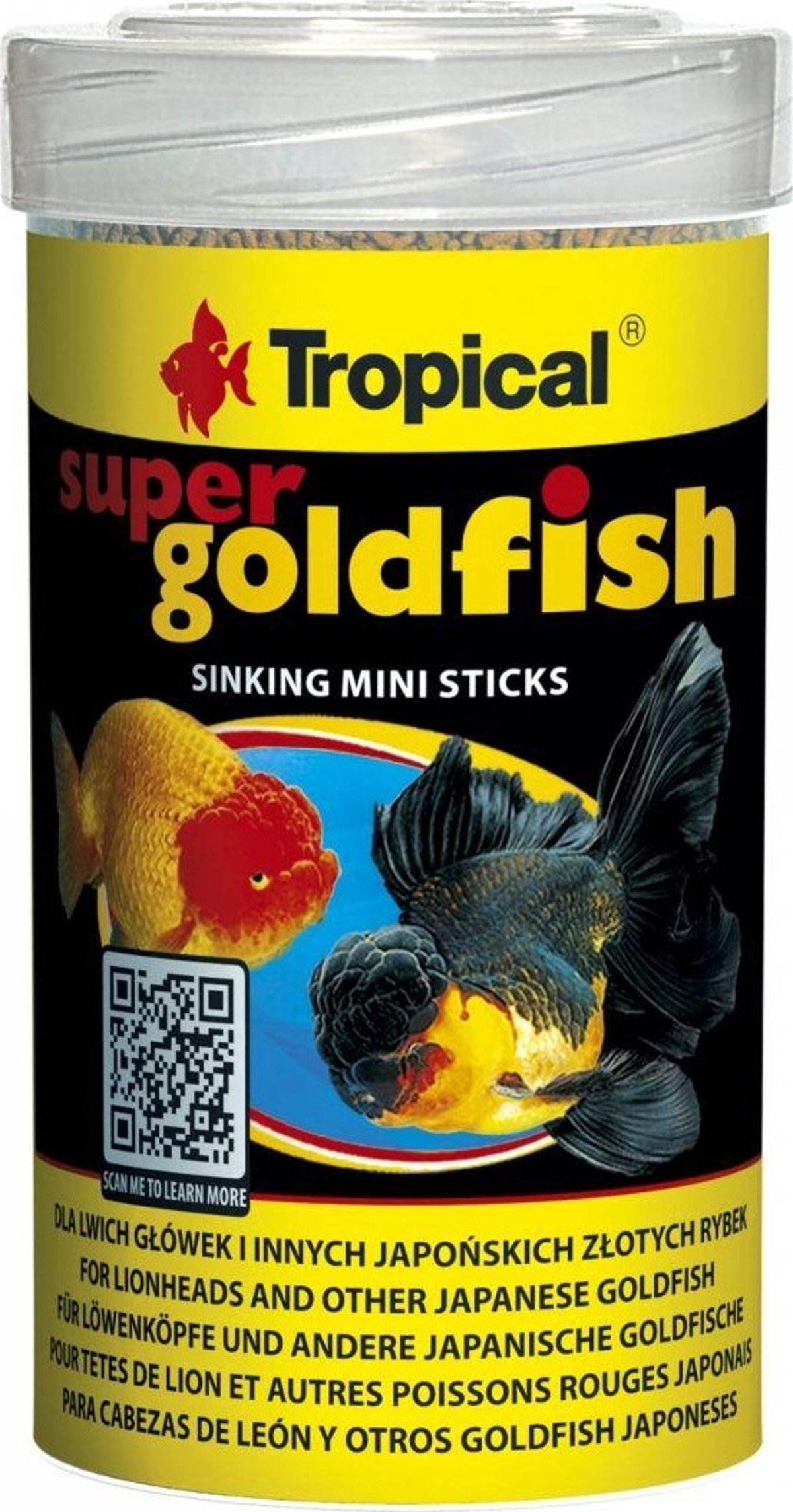 Tropical Super Goldfish Sinking Mini Sticks Akvaryum Balık Yemi 100 ml ...