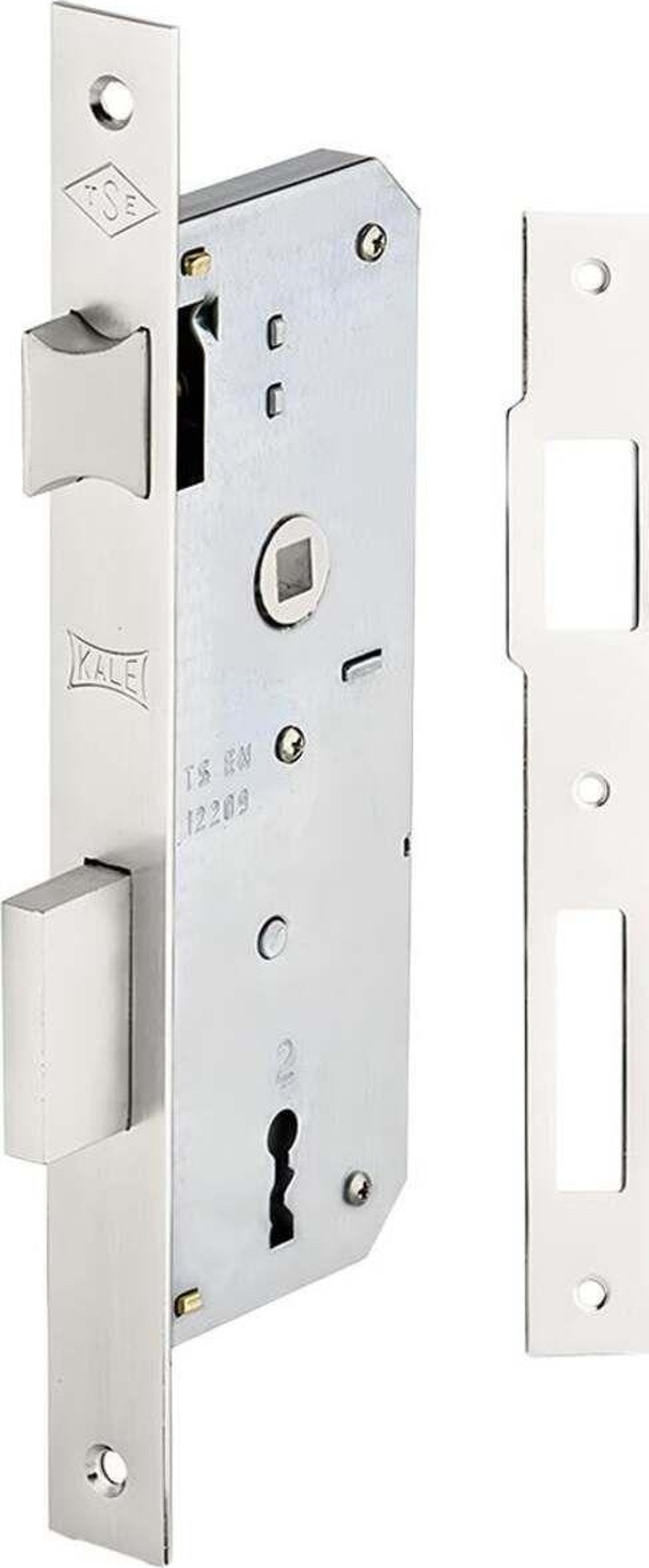 KALE İç Kapı Gömme Kilidi 151 R Serisi Saten Oda Tipi Köşeli 35/23 Mm ...