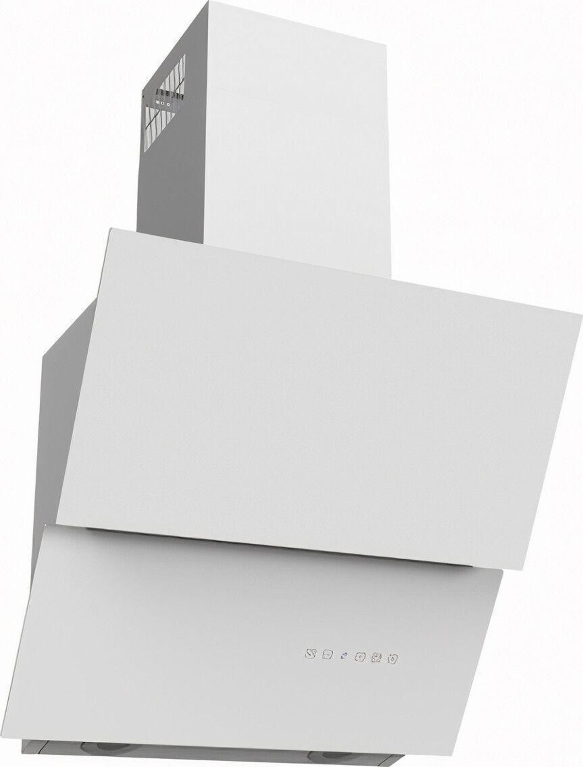 Tragen Argemon Duvar Tipi 60 cm Eğimli Beyaz Davlumbaz - idefix