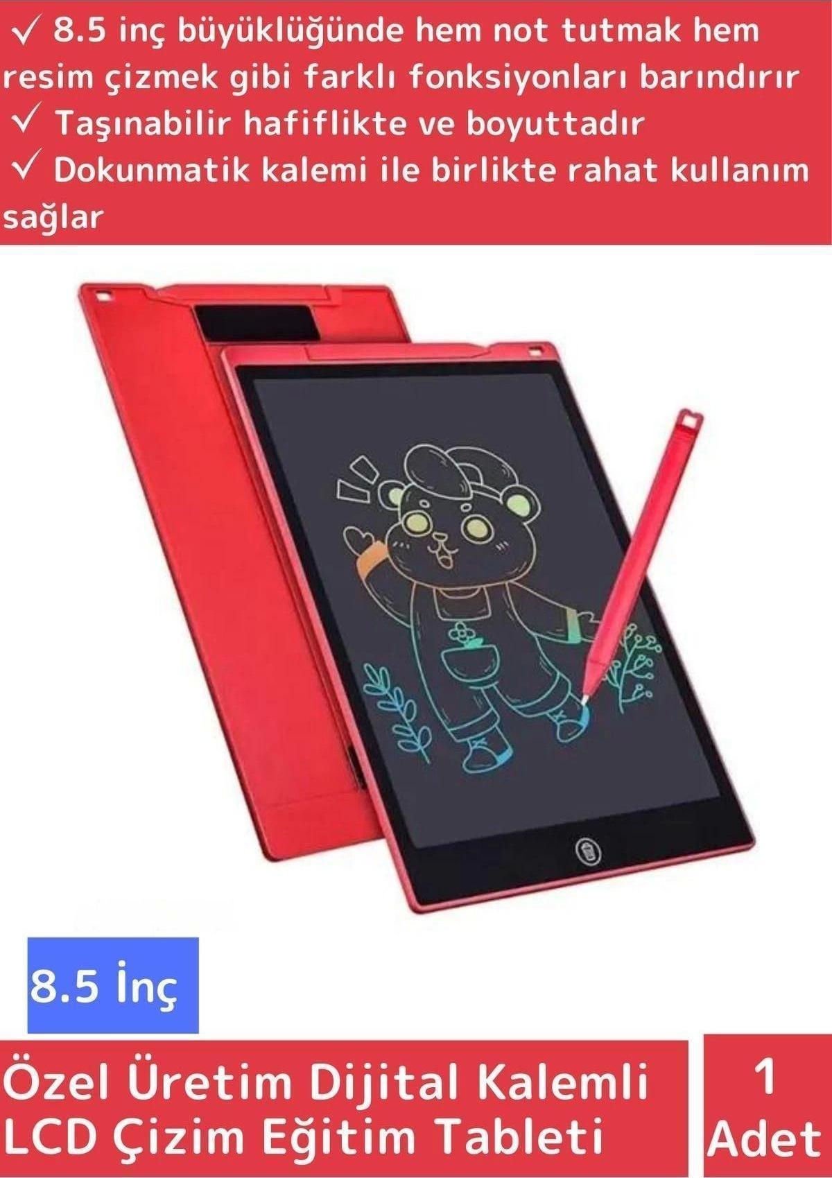 Özel Model Dijital Kalemli Çocuk Eğitim Tableti Grafik Not Ödev Resim ...