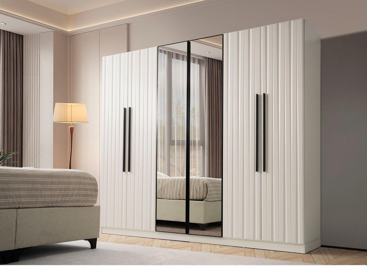 Monaco %100 Mdf Gardırop 6 Kapaklı Aytaşı - idefix