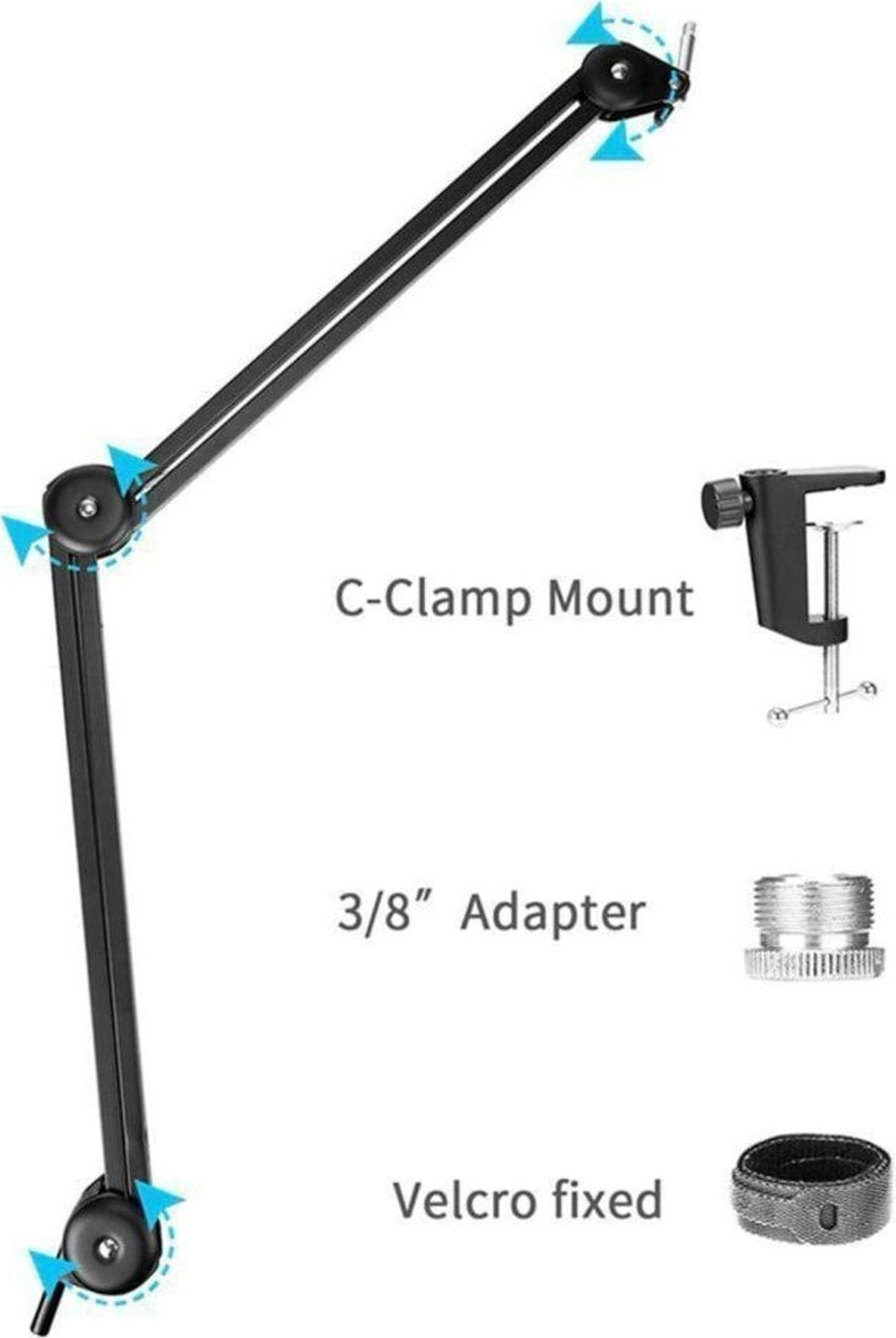 Boya By-Ba20 Masa Tipi Mikrofon Standı - idefix