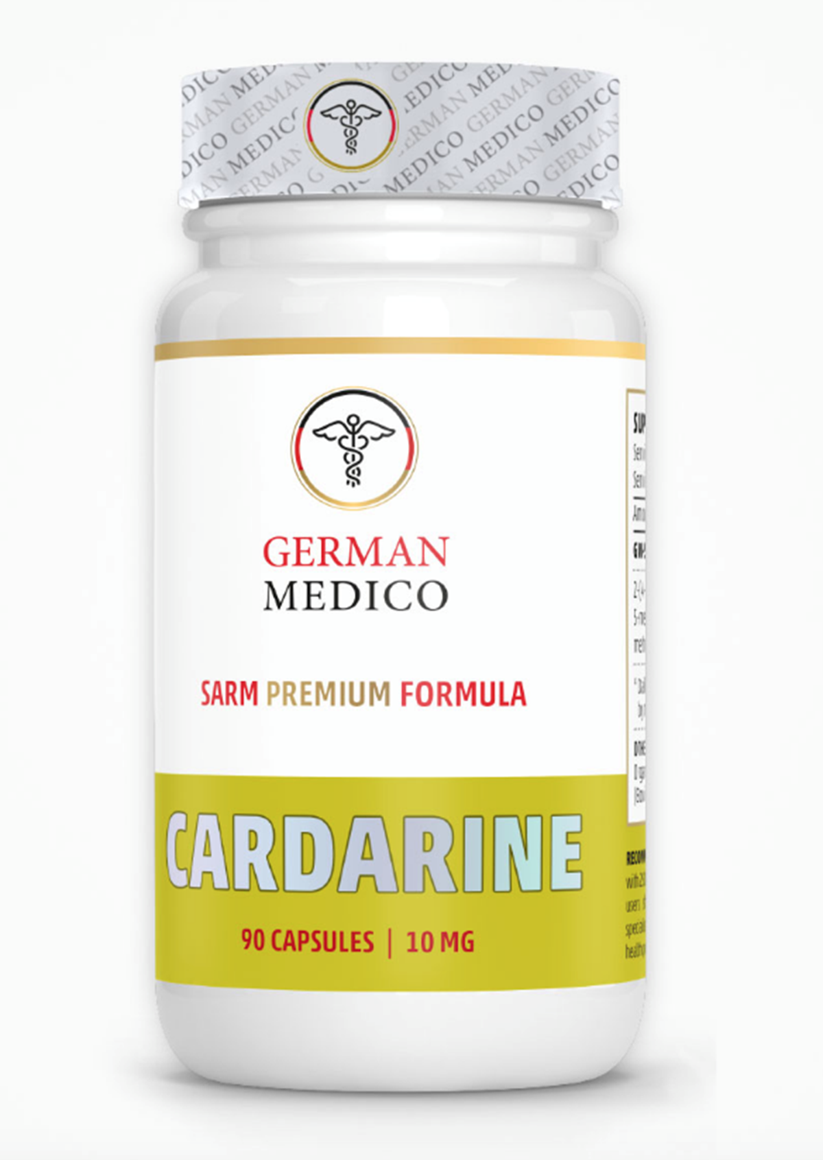 German Medıco Cardarine GW-501516 / 10mg 90 Capsul (Verıfy + Kare Kod ...