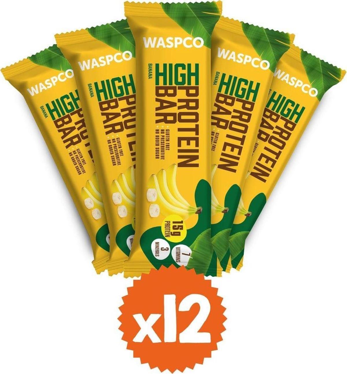 WaspCo Muzlu Yüksek Protein Bar 50G X 12 Adet - idefix