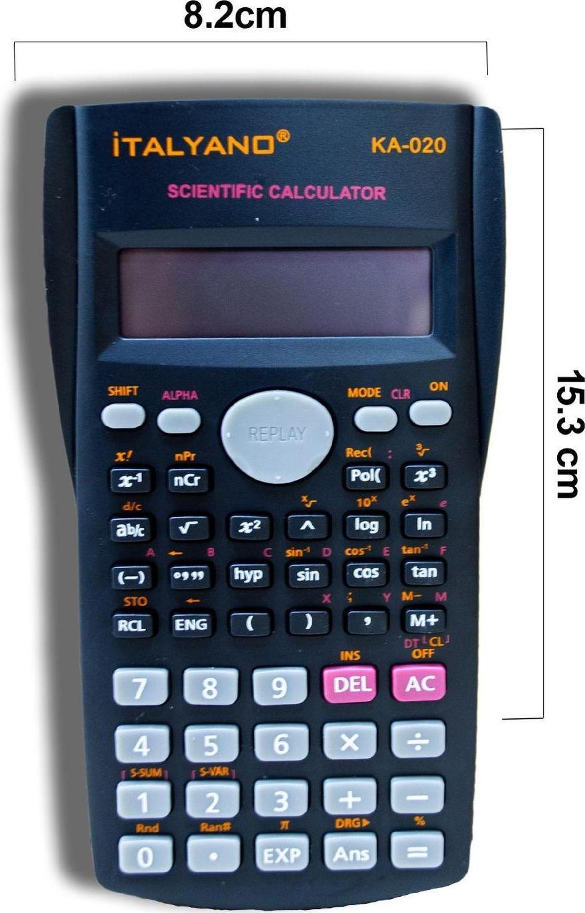 İtalyano Dijital Hesap Makinesi Ka-020 Fonksiyonlu - idefix
