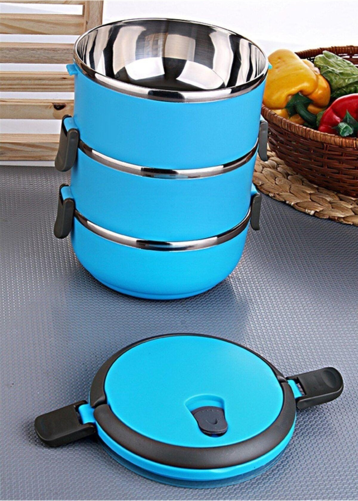 Kurch 3 Katlı Vakumlu Yemek Termosu (Tek Katlı Ve Iki Katlı Da ...