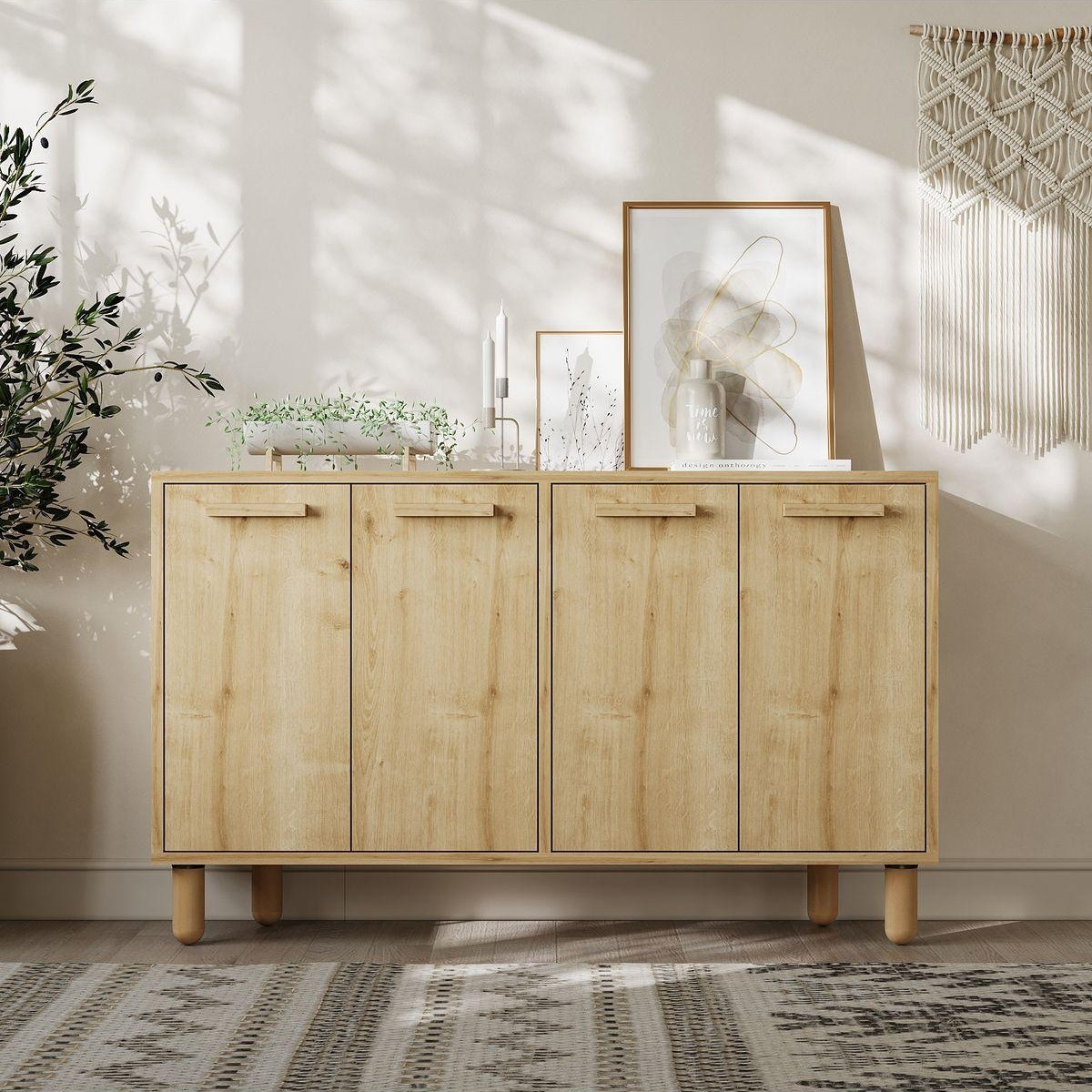 Mert Sert Mobilya Venedik Konsol Çok Amaçlı Dolap Ayakkabılık Kahve ...