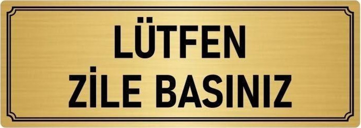 Özarslan Dizayn Metal Yönlendirme Levhası, Departman Kapı Isimliği ...
