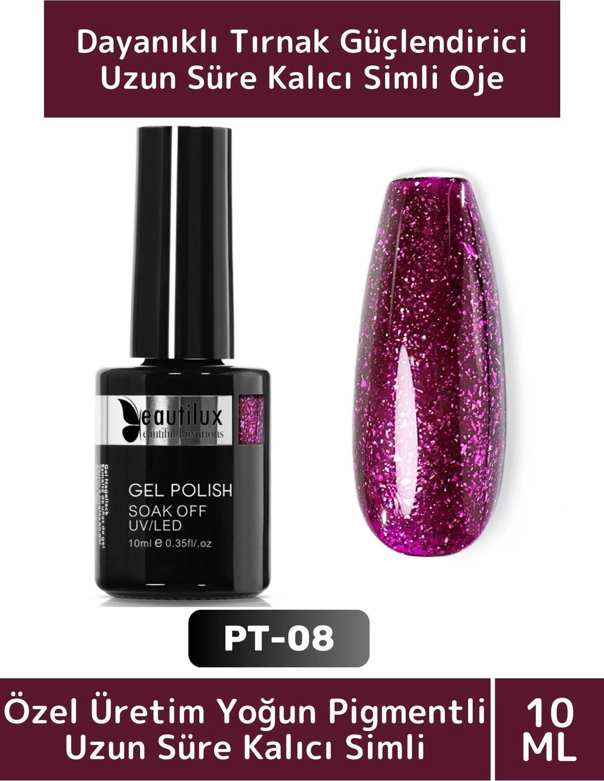 Özel Üretim Yüksek Pigmentli Hızlı Kuruyan Tırnak Güçlendirici 3 ...