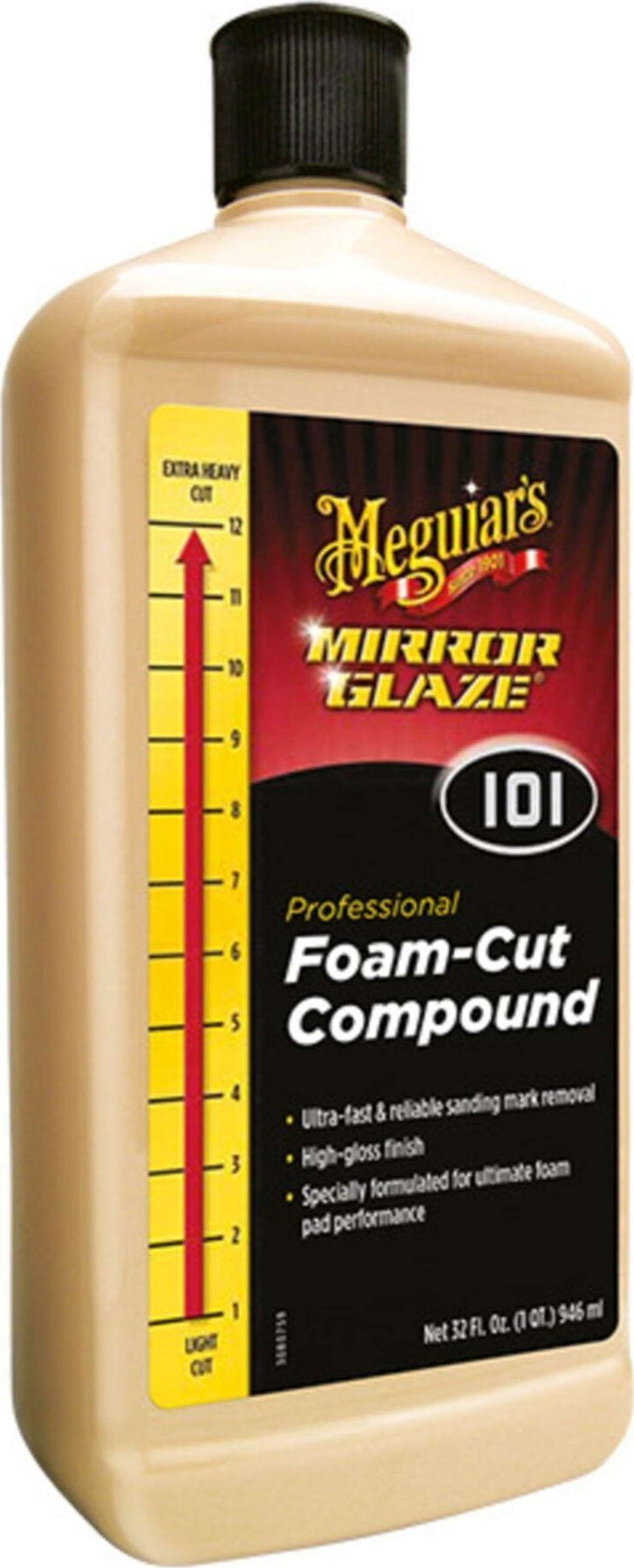 Meguiars M10132 Mirror Glaze® Foam-Cut Compound Çizik Çıkarıcı Pasta ...