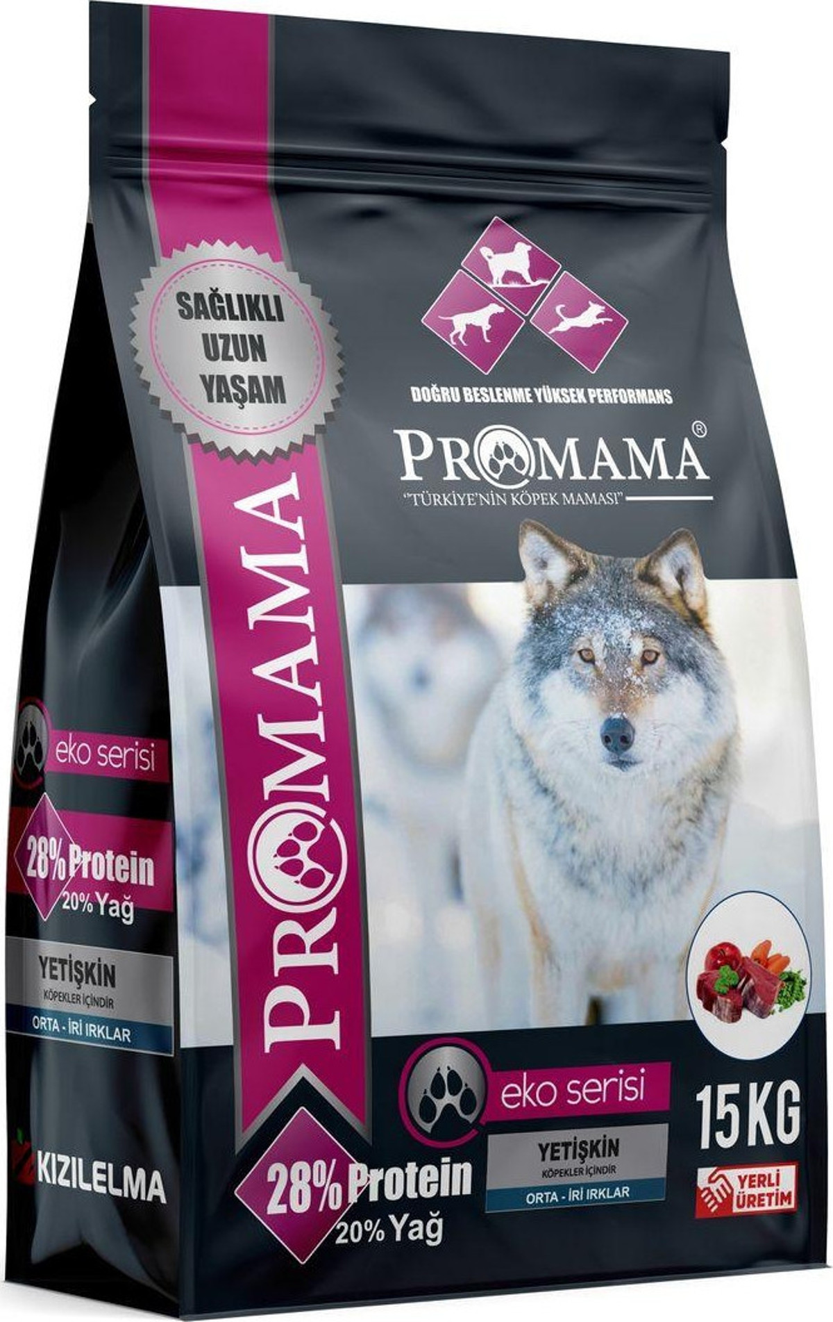 Promama Classıc Kuzu Etli Yetişkin Köpek Maması 15 Kg - idefix