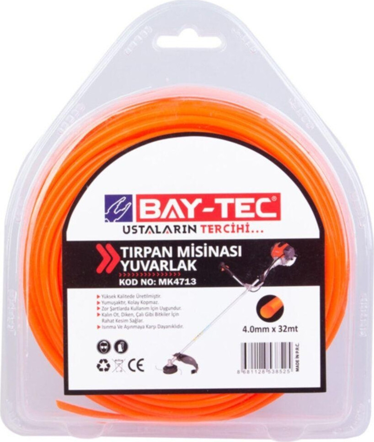 Yuvarlak Tırpan Misinası 4.0mm*32mt Mk4713 - idefix