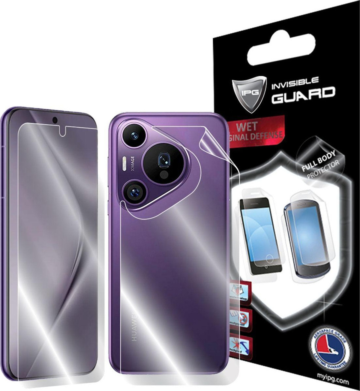 Ipg Huawei Pura 70 Pro İçin Hydrogel Tam Kaplama (Ekran Ve Arka Koruma ...