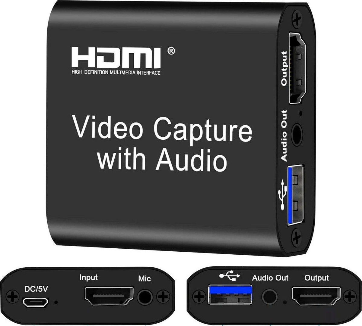 aogo Hdmi Capture Hd Video Capture Ezcap Usb 3.0 Video 4K Hdmı ...