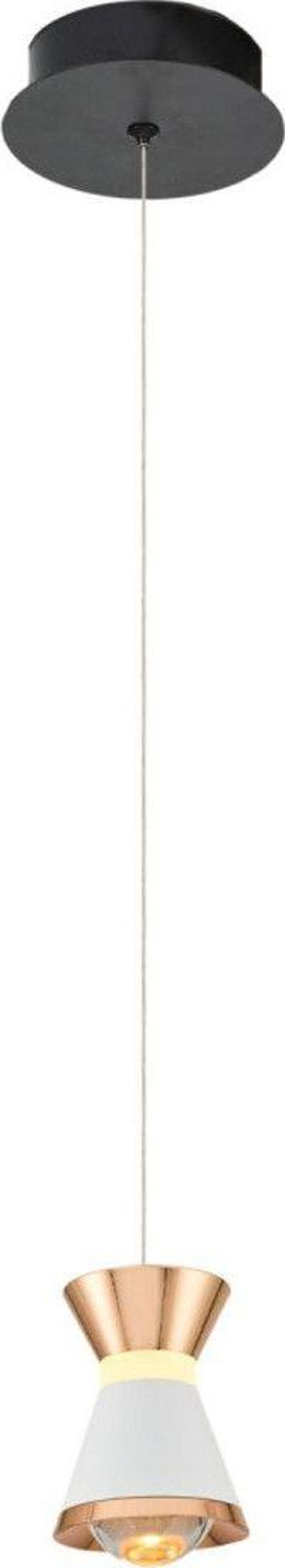 Özcan Aydınlatma 2809-1A-01 Minton Tekli Sarkıt Beyaz - idefix