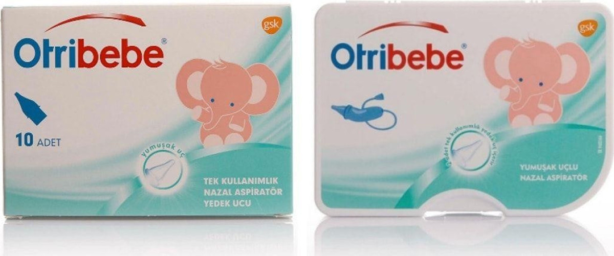 Otribebe Yumuşak Uçlu Nazal Aspiratör + Nazal Burun Aspiratörü Yedek Uç ...