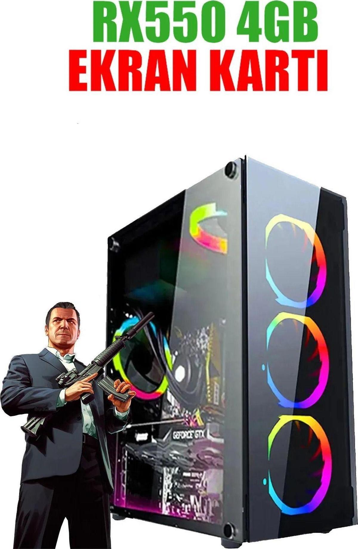 Dmc N224 (Pubg,Gta 5 ) I5 - 3470,16Gb Ram,256Gb Nvme M.2 Ssd,Rx550 4Gb ...