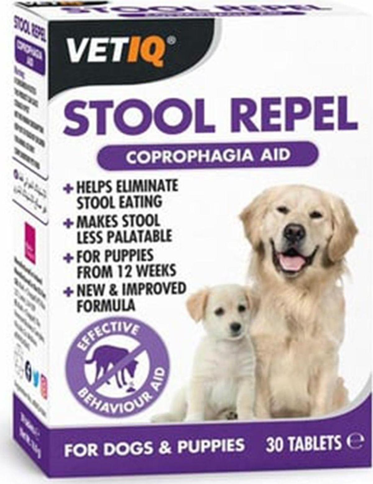 Vetiq Stool Repel Coprophagia Aid 30 Tablet - Koprofaji - idefix