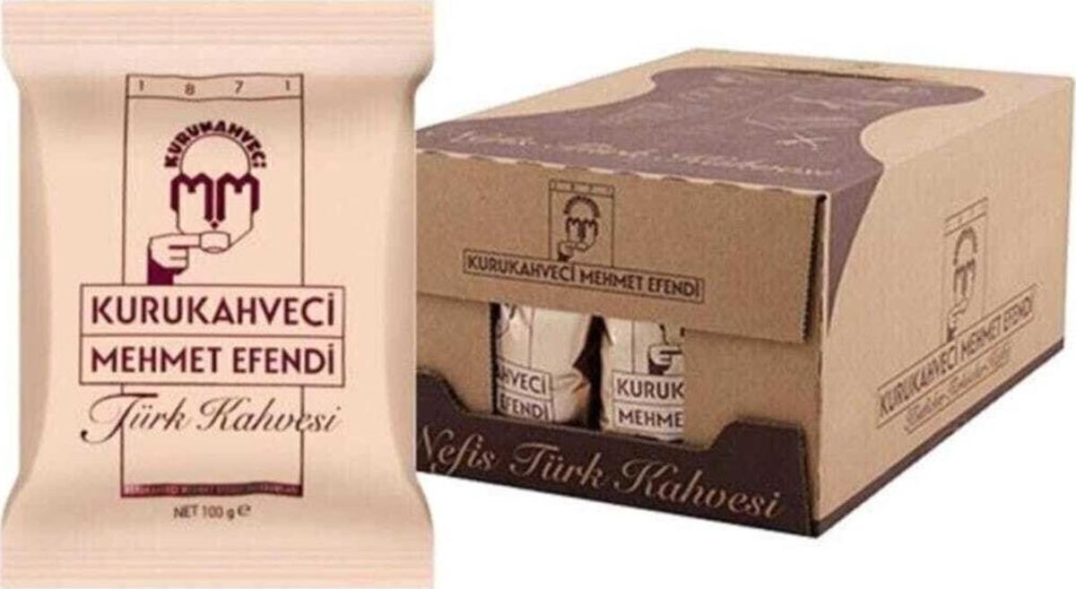 Kurukahveci Mehmet Efendi Mehmet Efendi Türk Kahvesi 100 gr (25 Adet) - idefix