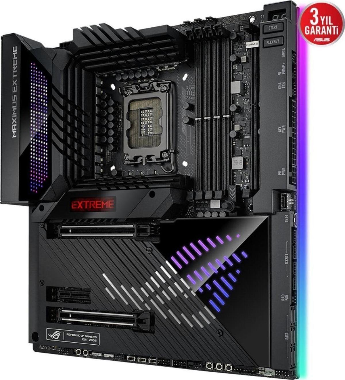 Asus Rog Maxımus Z790 Extreme Intel Z790 Lga1700 7200 Ddr5 Eatx (Rog Maxımus Z790 Extreme) - idefix