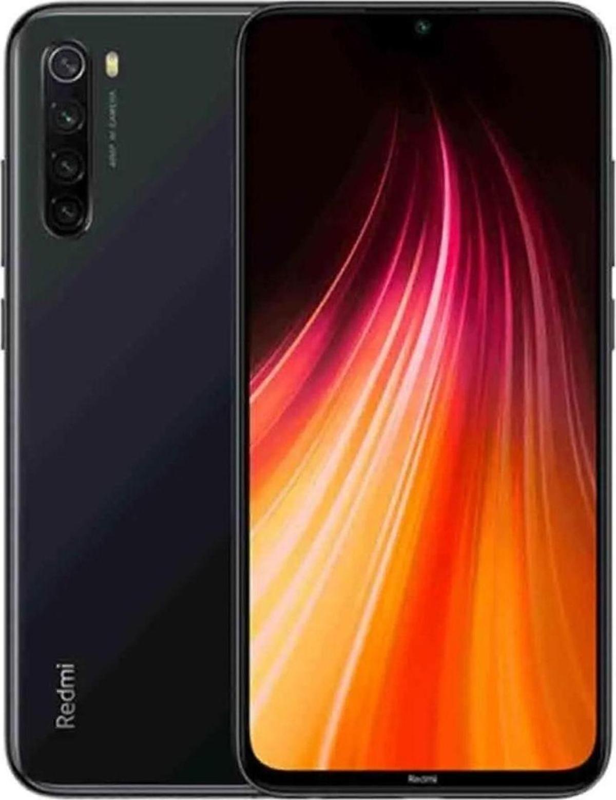 Yenilenmiş Xiaomi Redmi Note 8 Black 128 GB B Kalite 12 Ay Garantili ...
