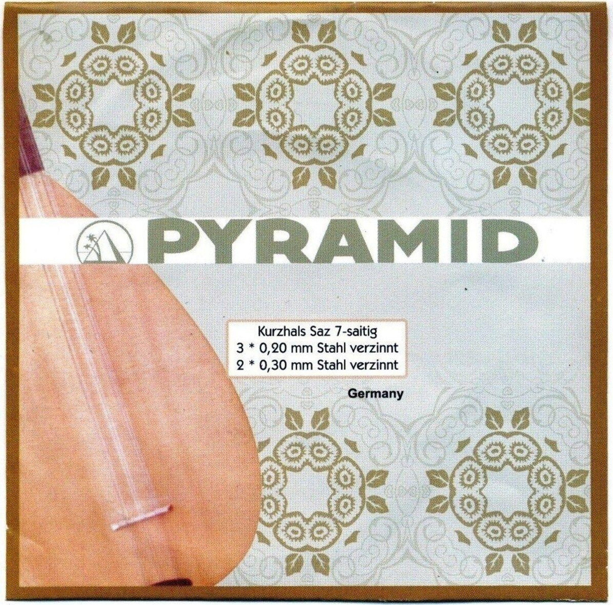 Pyramid 004/Pst 0,20 Uzun Sap Orjinal Profesyonel Saz Bağlama Teli 2 ...