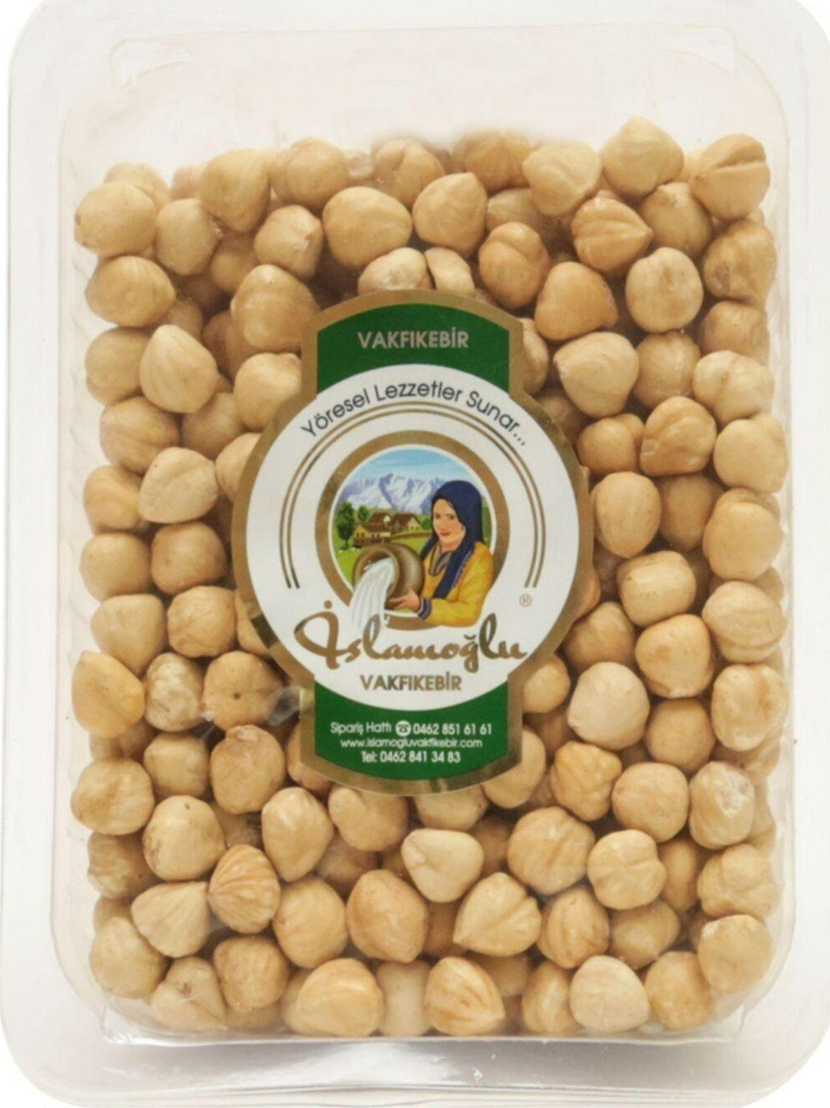 İslamoğlu Çifte Kavrulmuş Fındık - 600 Gr - idefix