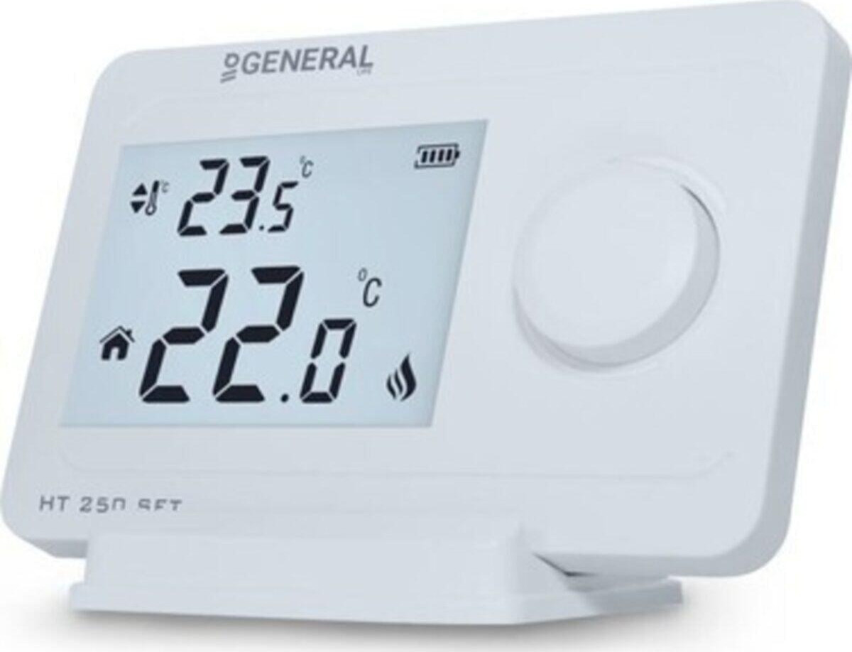 General Rf Kablosuz Dijital Oda Termostatı Ht 250 Set - idefix