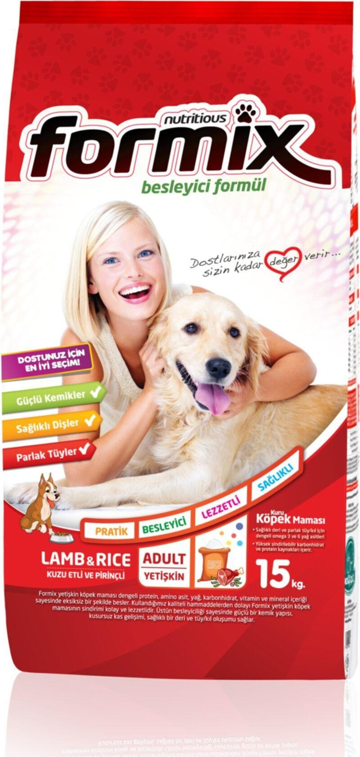 Formix Formıx Lamb&Rıce (Kuzu Etli-Pirinçli) Köpek Maması 15 Kg - idefix