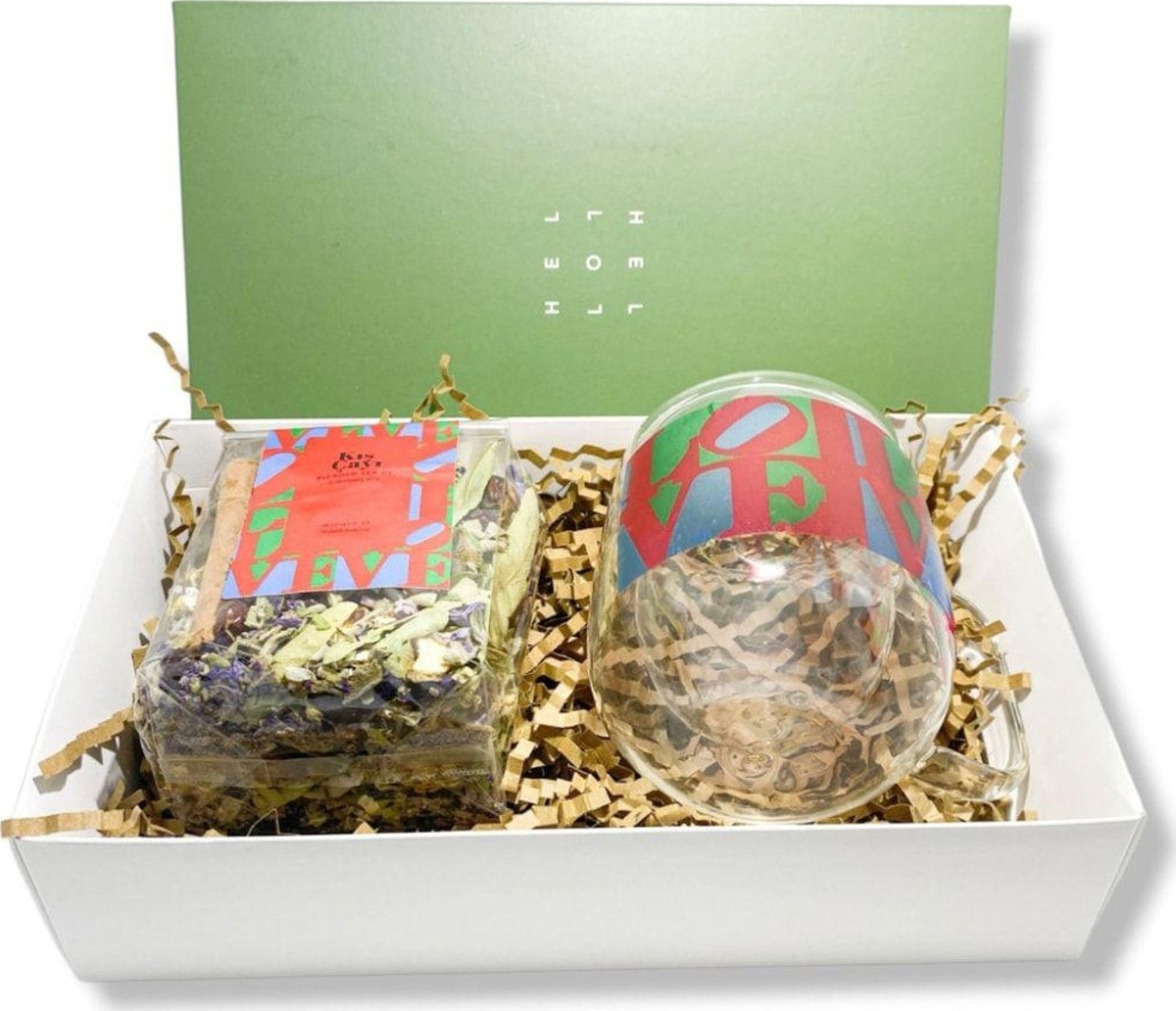 Guruyemiş Box Robert Indıana Theme Pop Art Çay Sever Paketi - Bitki ...