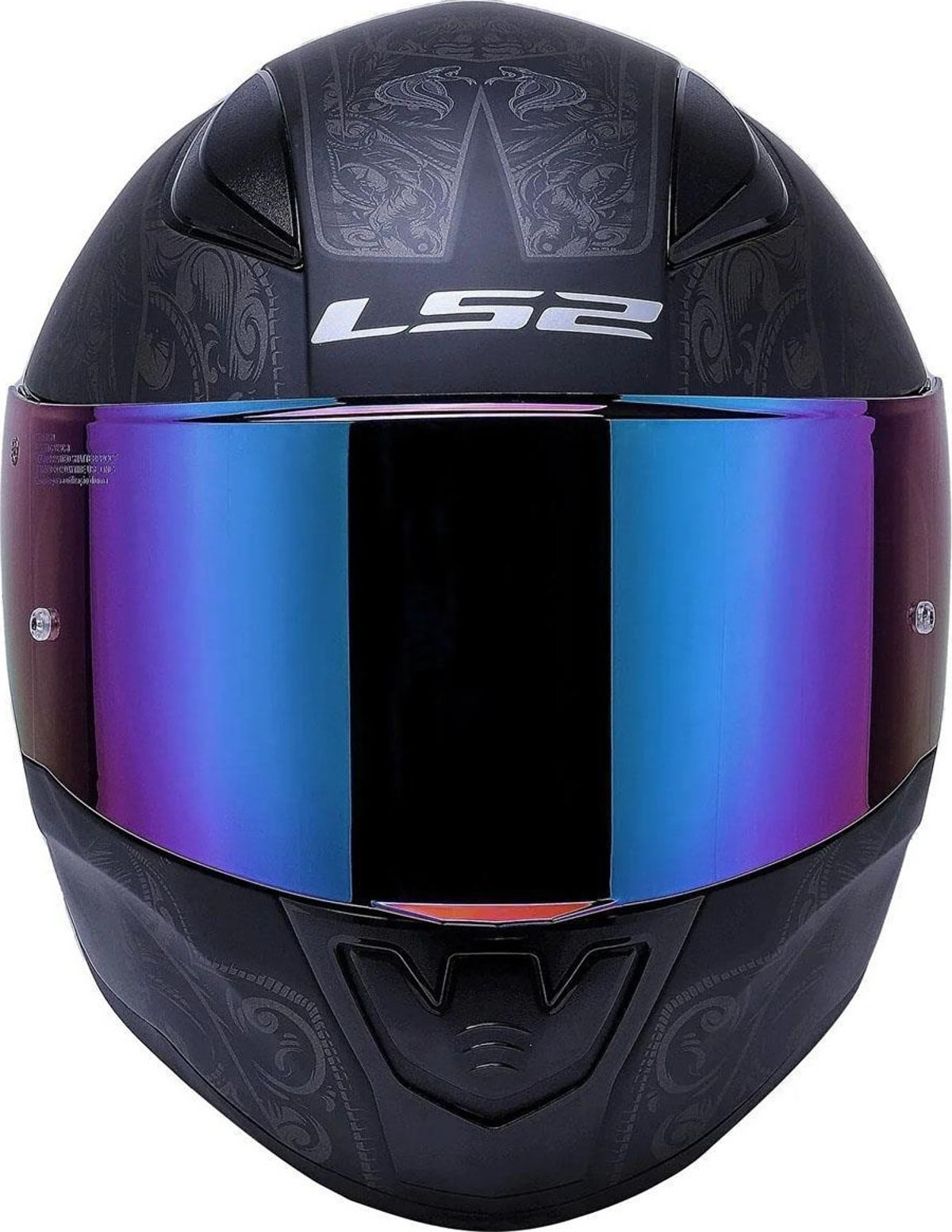 Ls2 Rapid Crypt Full Face Motosiklet Kaskı - Koyu Mavi Vizörlü - idefix