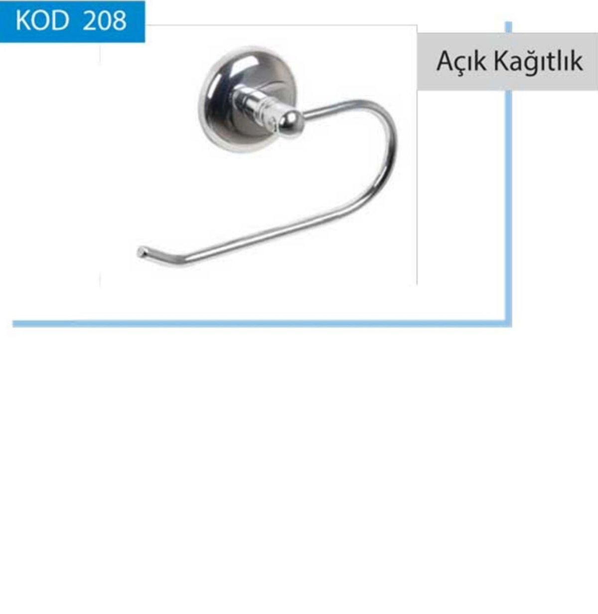 Just Cheap Store Açık Tuvalet Kağıtlığı Royaleks-Taç208-Sm