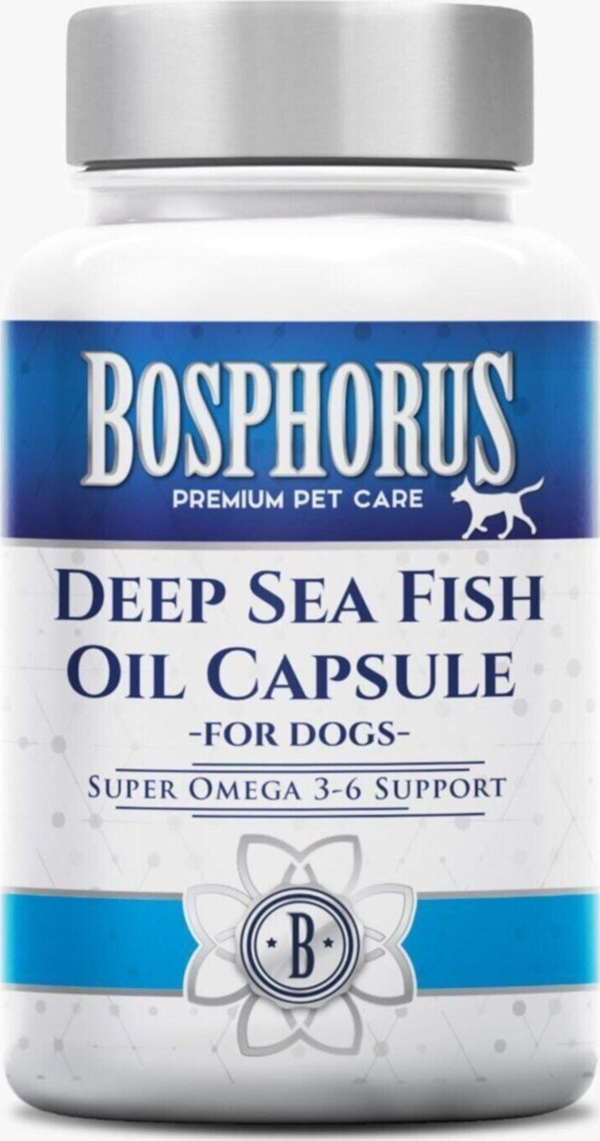 Bosphorus Köpekler Için Derin Deniz Balığı Yağı - 50 Kapsül Tablet - idefix