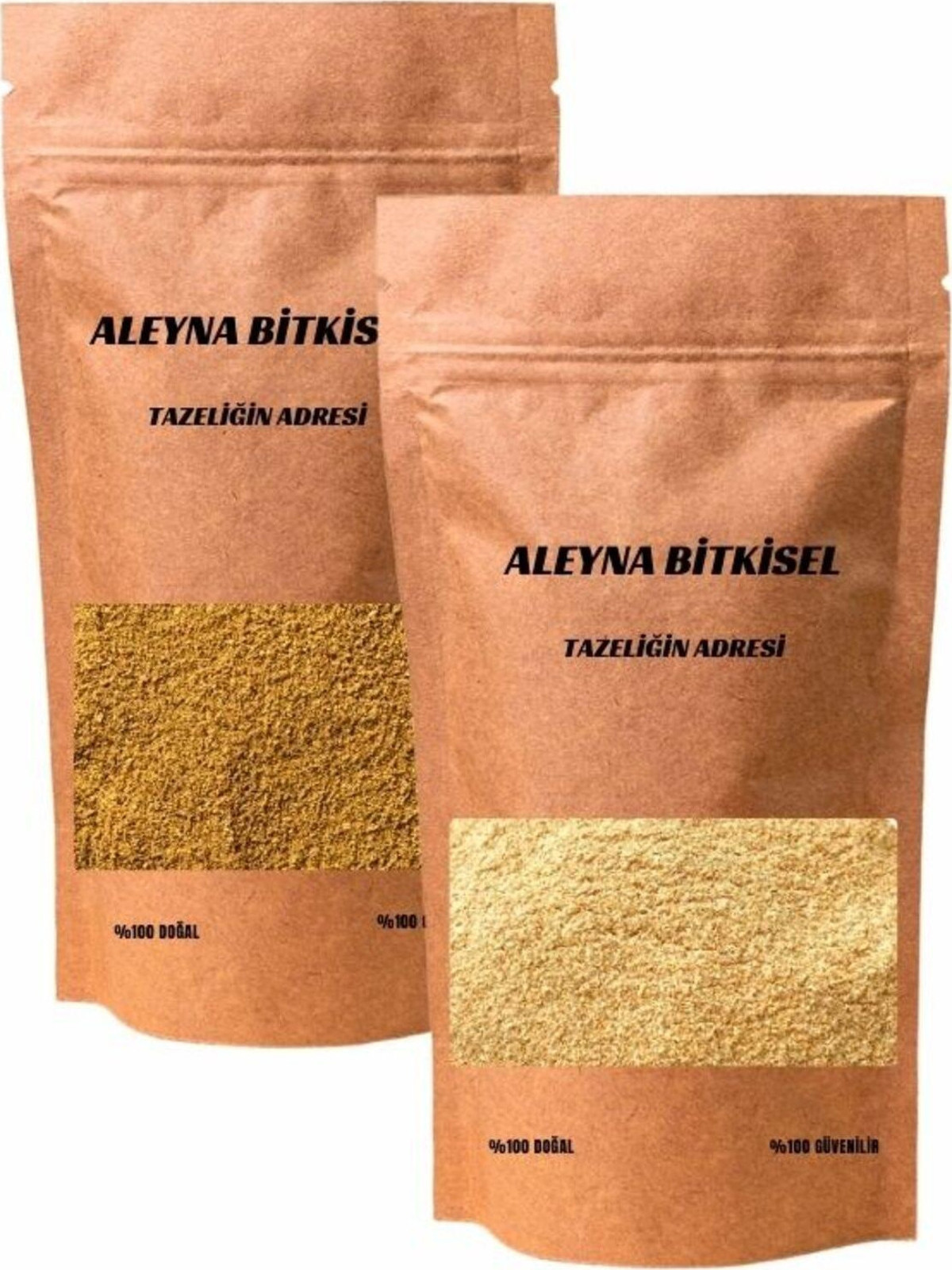 Aleyna Baharat 500 Gr Kara Halile Tozu + 500 Gr Sarı Halile Tozu (İkili Set) - idefix