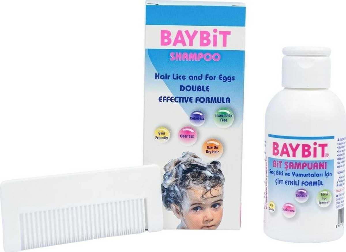 Baybit Bit Şampuanı - Saç Biti Ve Yumurtaları Için Çift Etkili Formül ...
