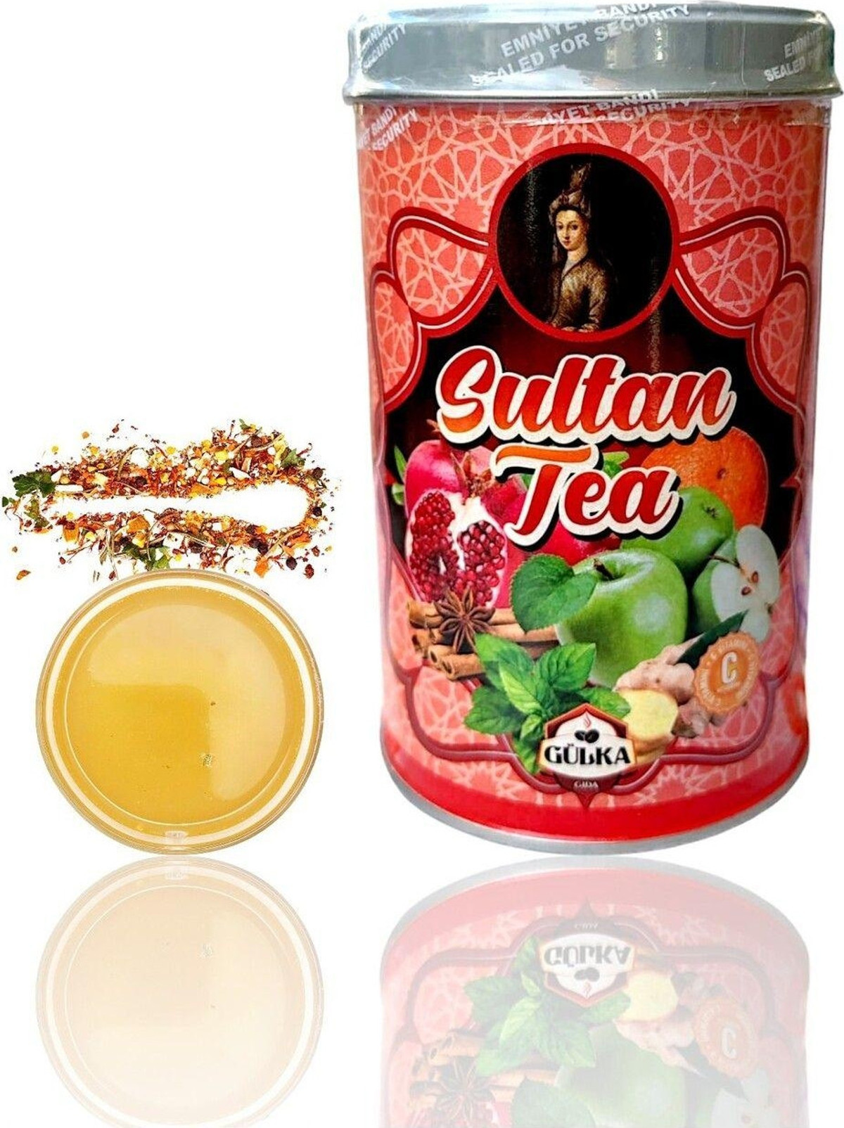 Gülka Sultan Çayı Sultan Tea 300 G Mentollü Karışık Çay - idefix