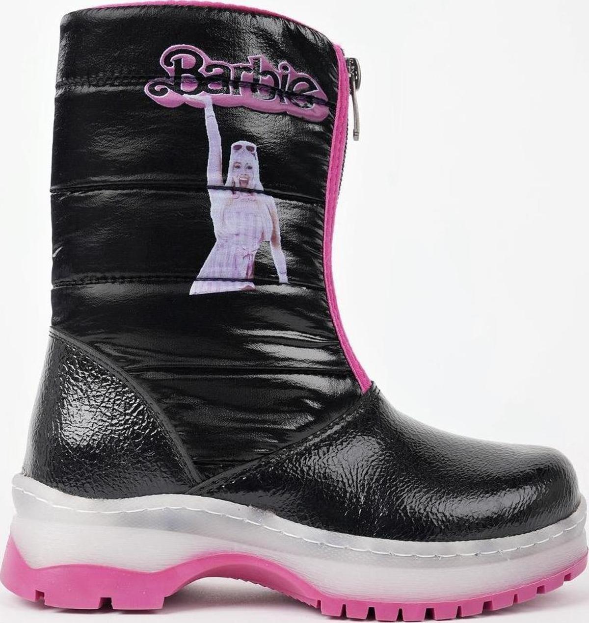 Sportmix Barbie Ortopedik Işıklı Çocuk Bot Siyah - idefix