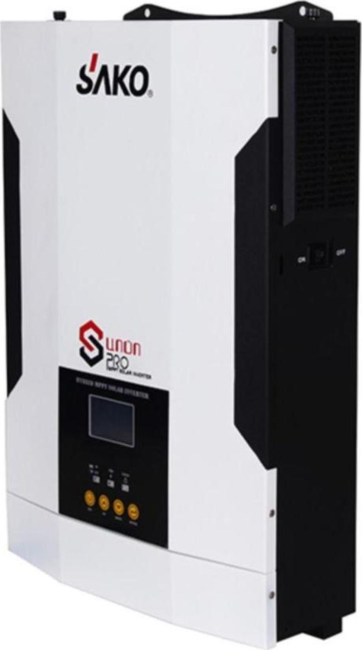 SAKO Sunon Pro 3.5 Kva 3.5Kw 3500 Watt 24 Volt Akıllı Inverter Invertör ...