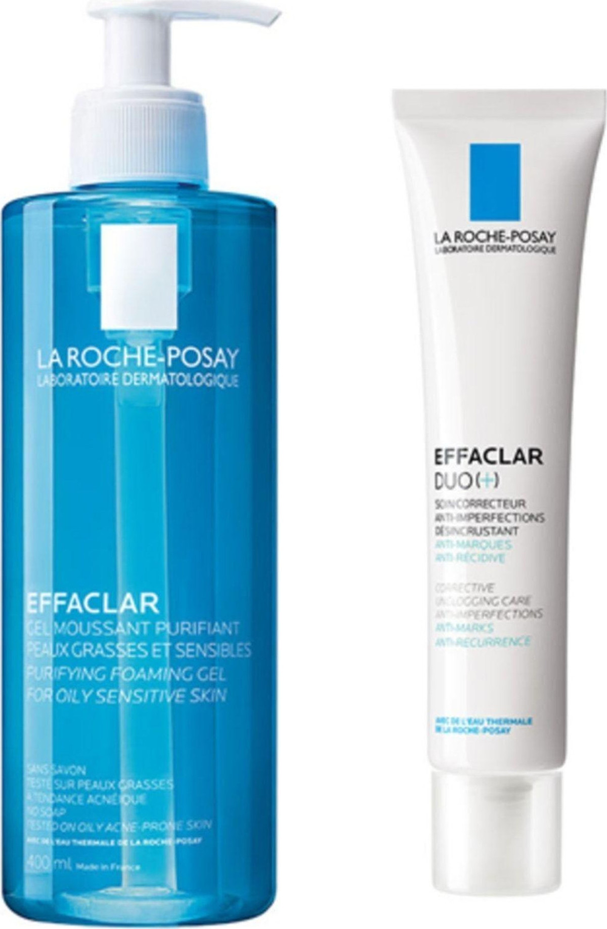 La Roche-Posay Akne Bakım Seti Effaclar Jel 400 Ml + Duo Spf 30 Krem 40 ...