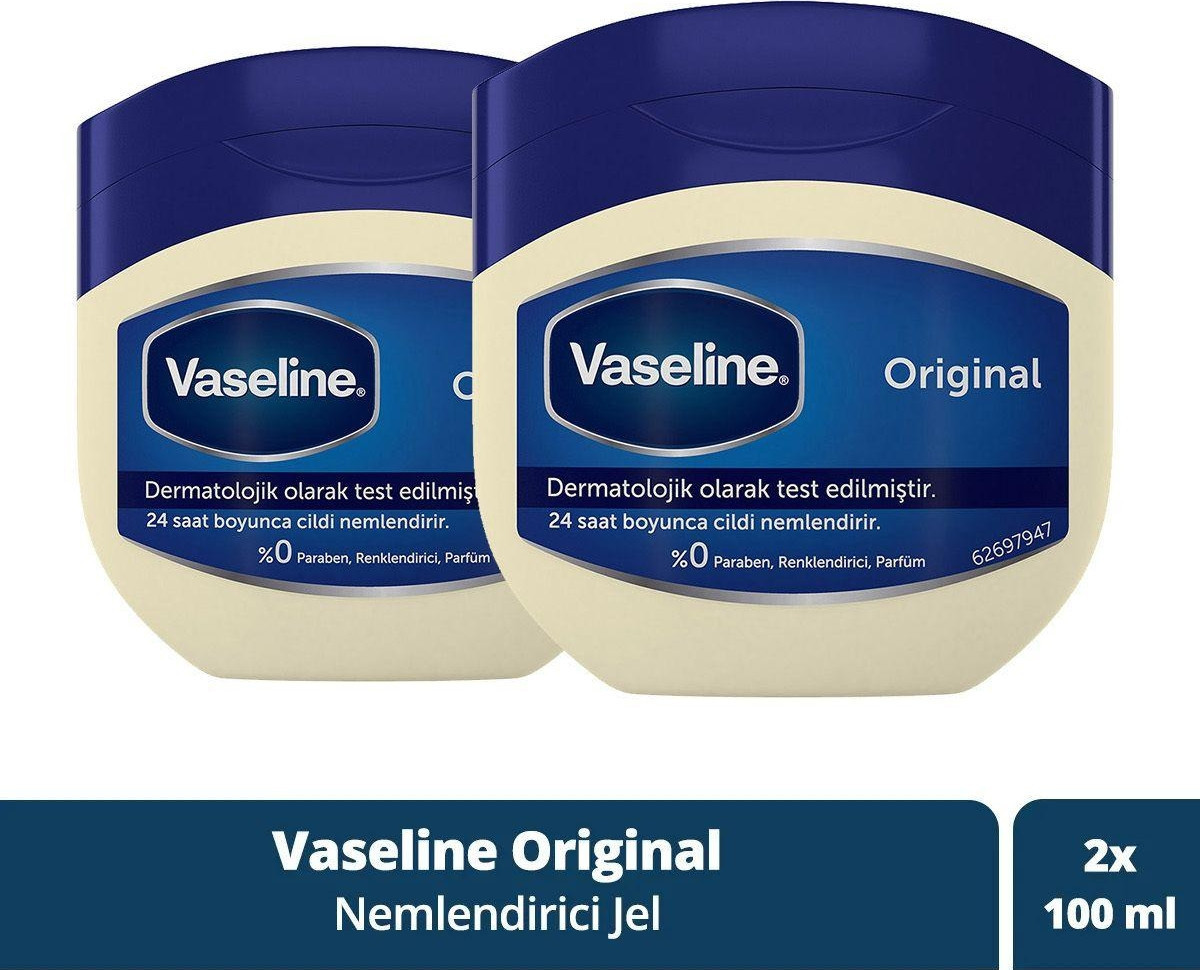 Vaseline Nemlendirici Jel Original 100 Ml X2 - idefix