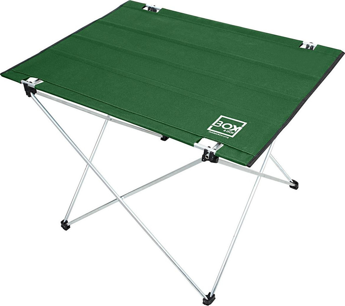 Box&Box Katlanabilir Kumaş Kamp ve Piknik Masası, Yeşil, Geniş Model ...