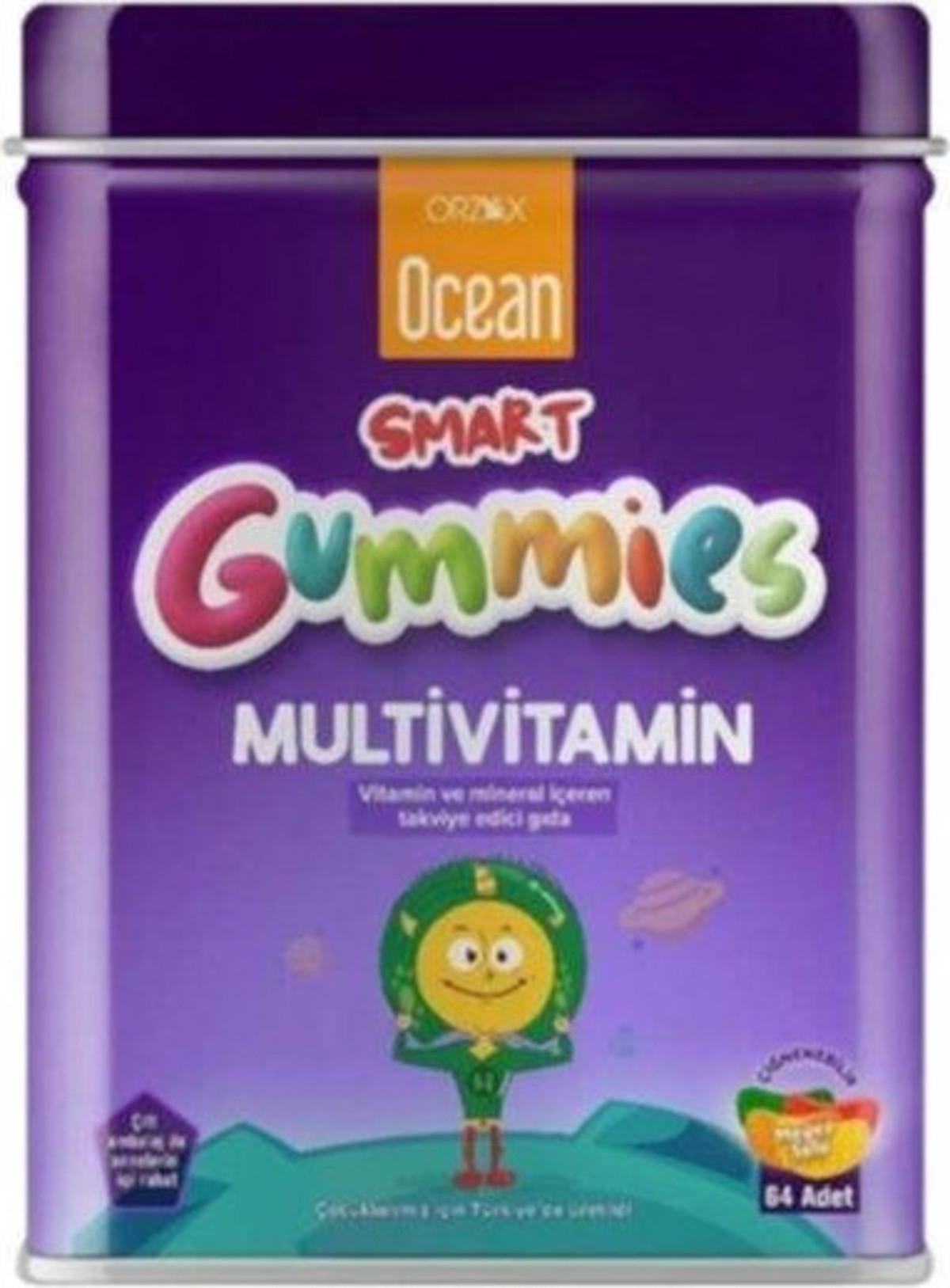 Ocean Smart Gummies Multivitamin Çiğnenebilir Tablet 64 Adet - idefix