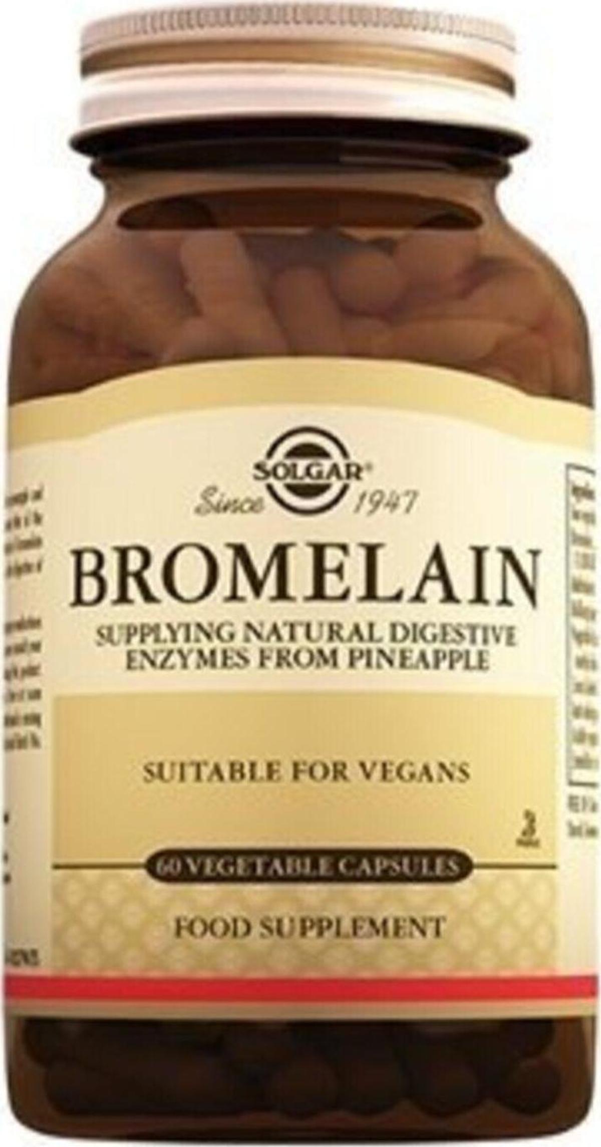 Solgar Bromelain 60 Tablet - idefix