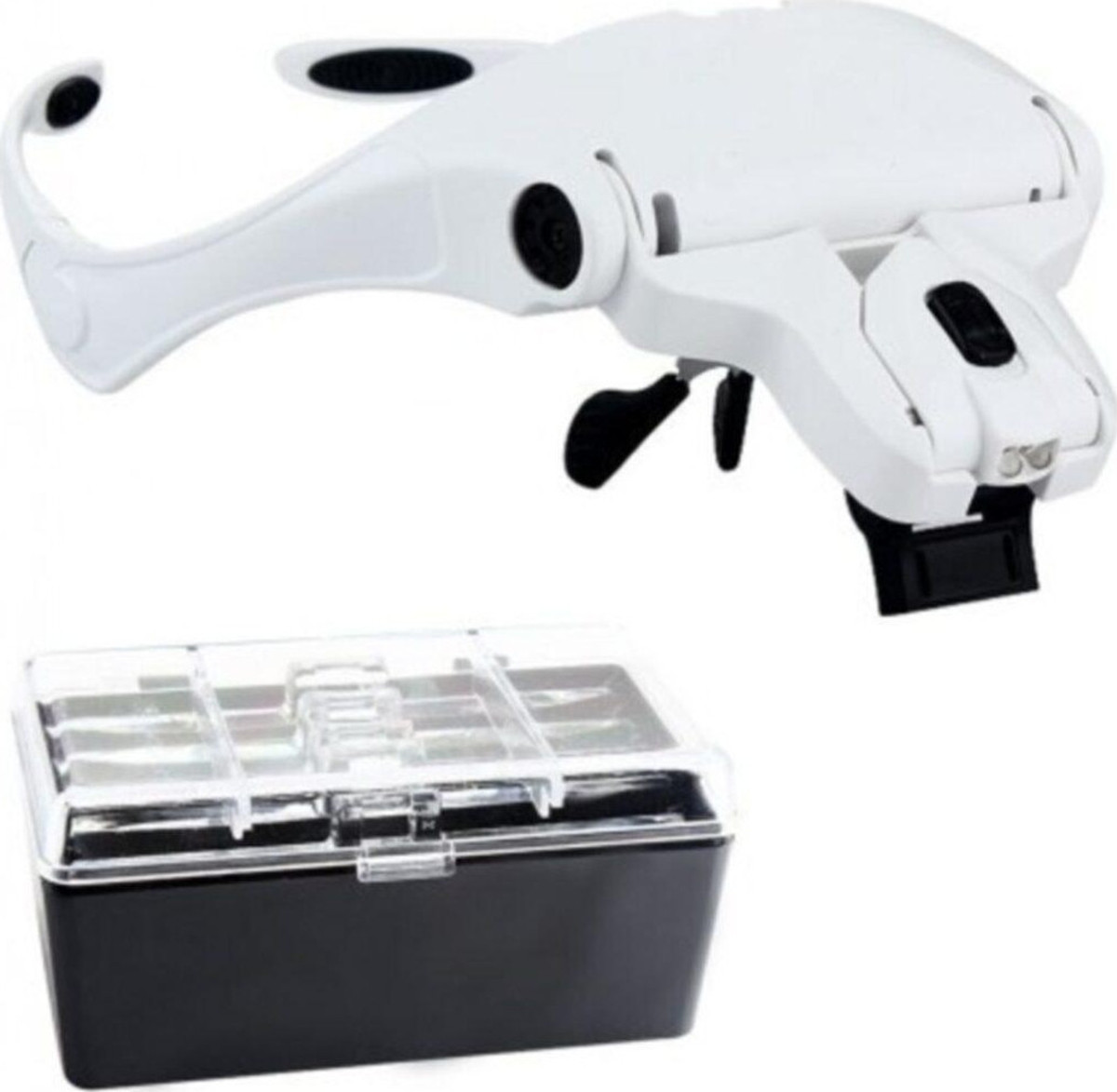 Nikula 5 Lens Mercekli Işıklı Gözlük Büyüteç - idefix