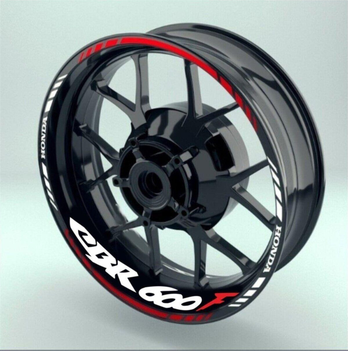 Honda CBR 600F İç Dış Jant Şeridi Sticker Etiket Modeli - idefix