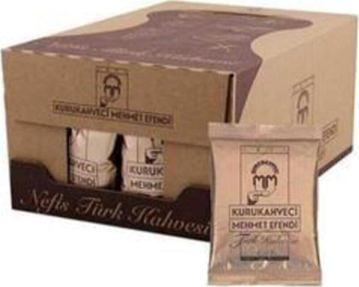 Kurukahveci Mehmet Efendi Mehmet Efendi Türk Kahvesi - 100 Gr X 25'Li - idefix