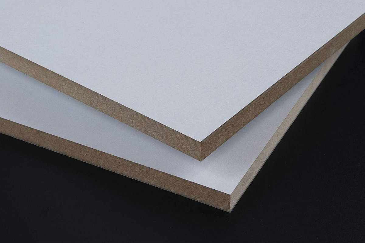İahşap 60x60 Cm (Kalınlık 18 Mm) (1 Adet) Beyaz Mdf Laminat Plaka Panel ...