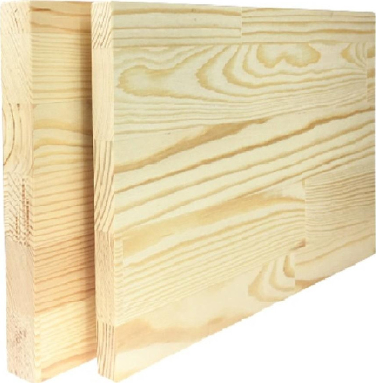 İahşap 10x40 Cm (Kalınlık 30 Mm) (2 Adet) Çam Masif Panel Plaka Tabaka ...